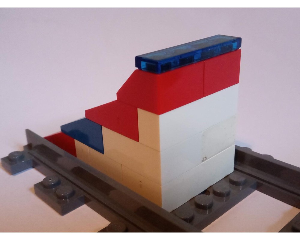 LEGO MOC simple train buffer by Jimboblimb | Rebrickable - Build with LEGO