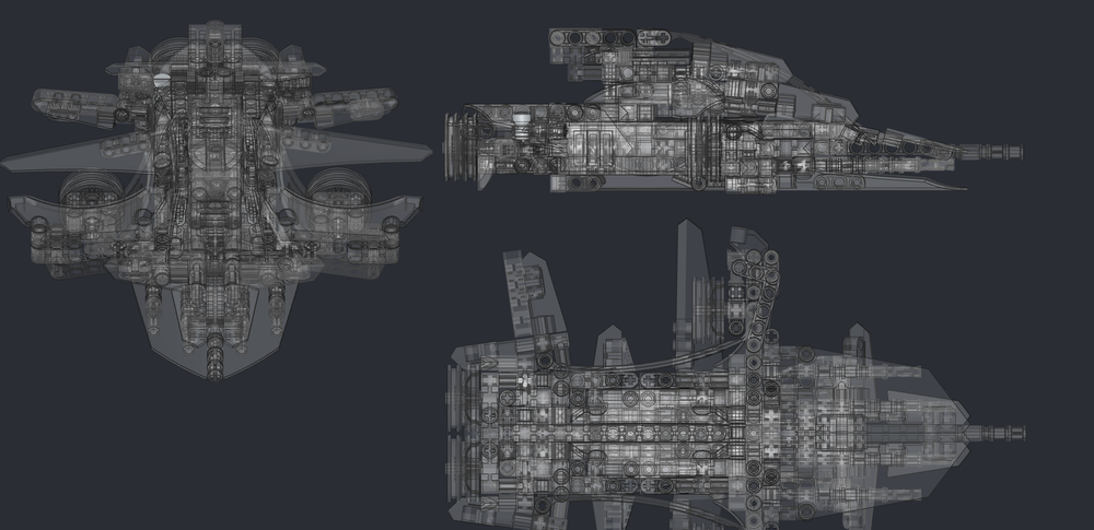 Lego Moc Vtol Fighter By Lethomas Rebrickable Build With Lego