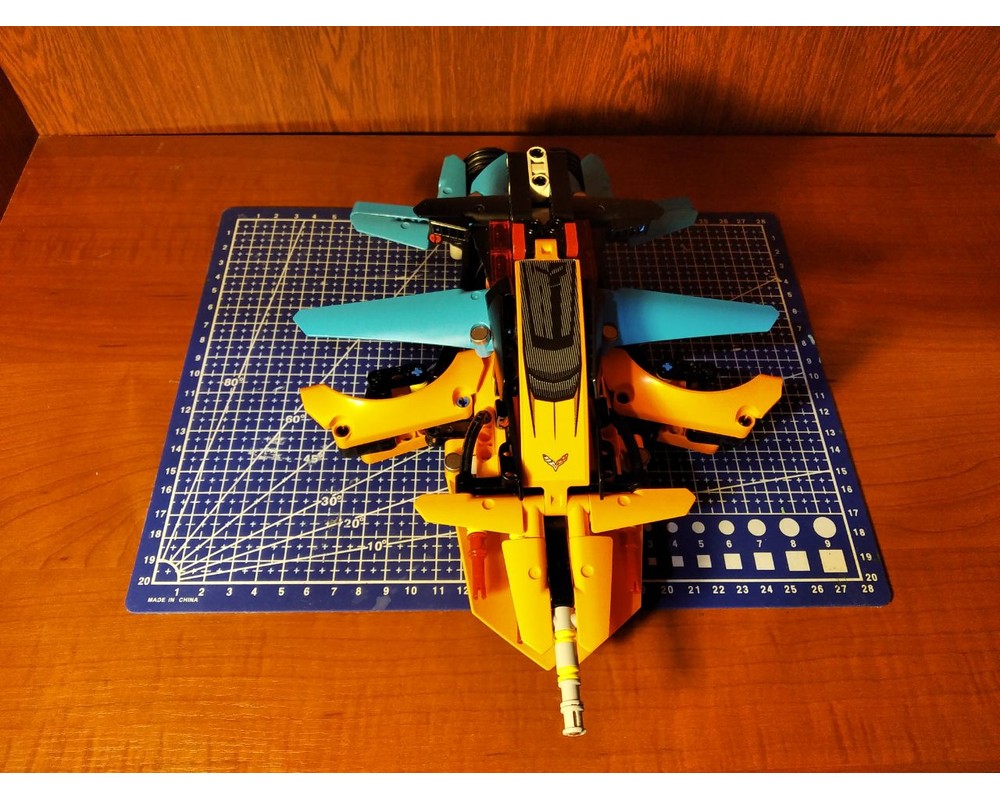 LEGO MOC VTOL Fighter by LEThomas | Rebrickable - Build with LEGO