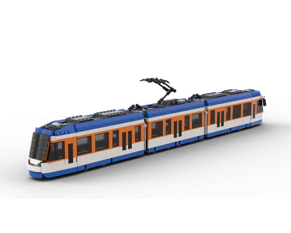 LEGO MOC Tram ST 14-2 by Germanrailwaybuilder | Rebrickable - Build ...
