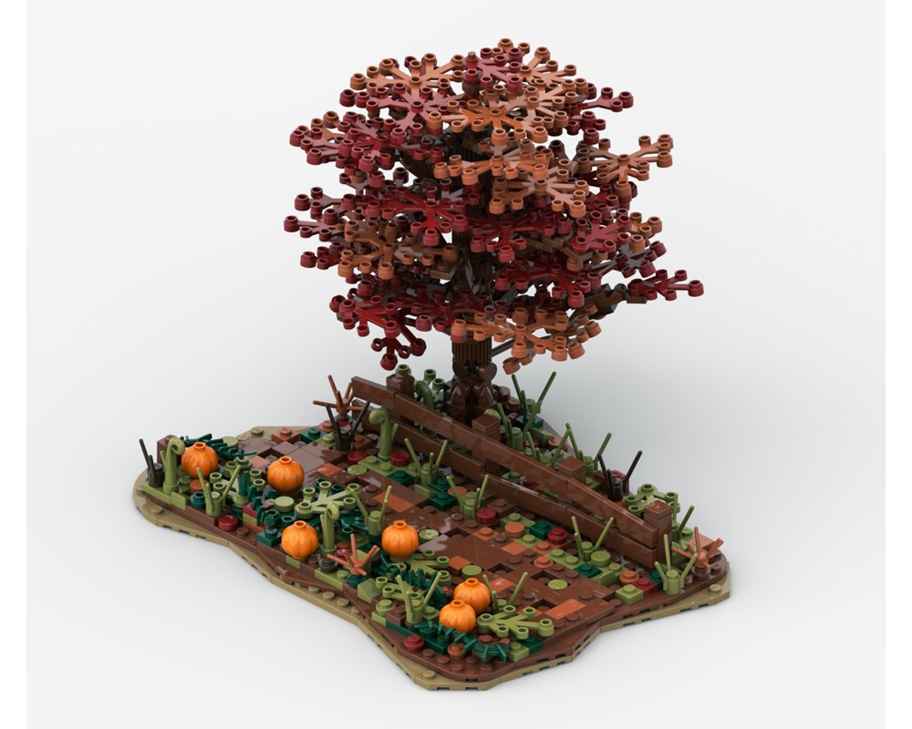 LEGO MOC An Autumn Scene by jbson | Rebrickable - Build with LEGO