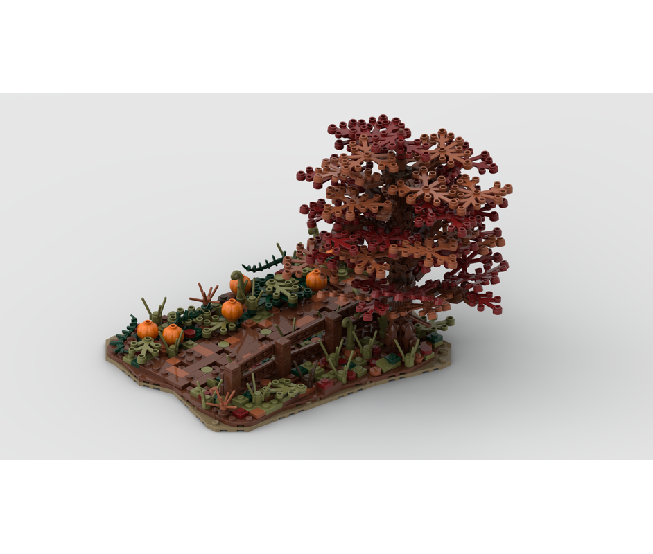 LEGO MOC An Autumn Scene by jbson | Rebrickable - Build with LEGO
