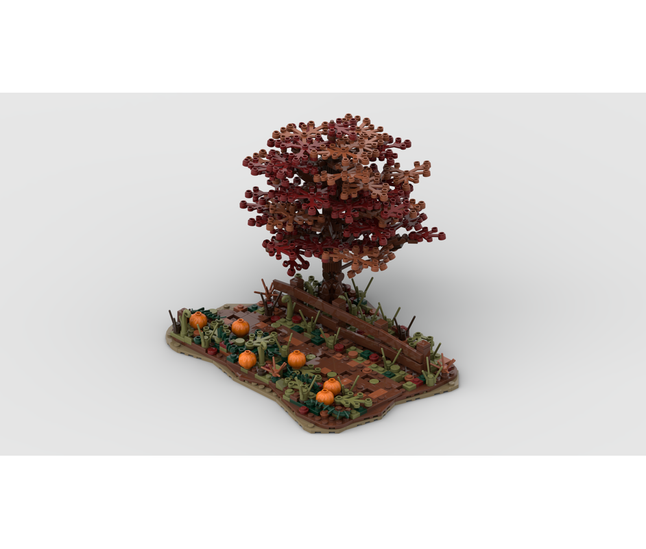 LEGO MOC An Autumn Scene by jbson | Rebrickable - Build with LEGO