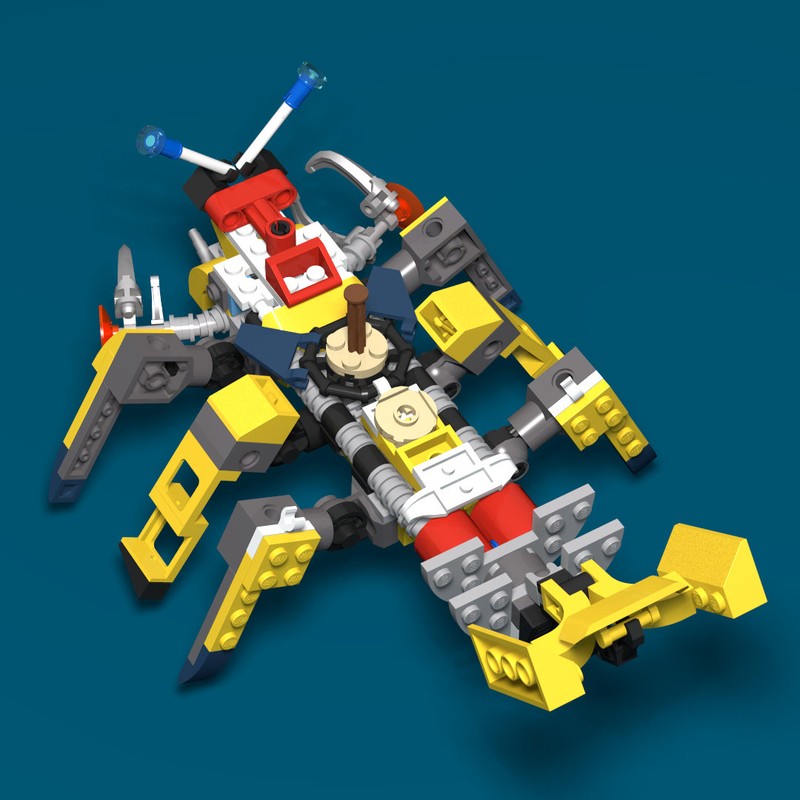LEGO MOC The Lobster - alt. build for Lego set 31090 by DoubleBU ...