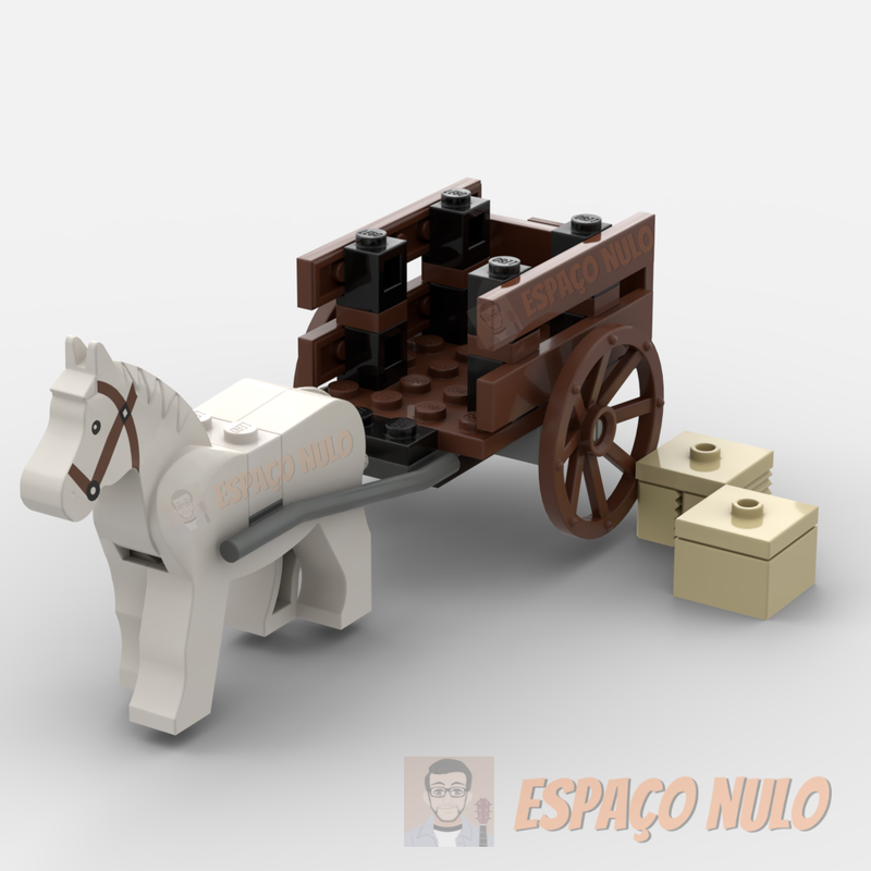 LEGO MOC Castle Wagon by Espnulo | Rebrickable - Build with LEGO