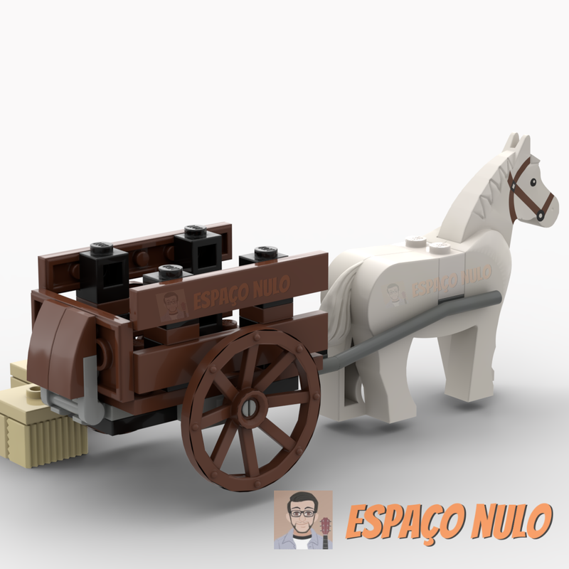 LEGO MOC Castle Wagon by Espnulo | Rebrickable - Build with LEGO