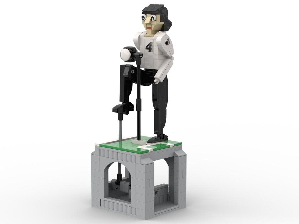 LEGO MOC Ball Kicking Man by weixinf | Rebrickable - Build with LEGO