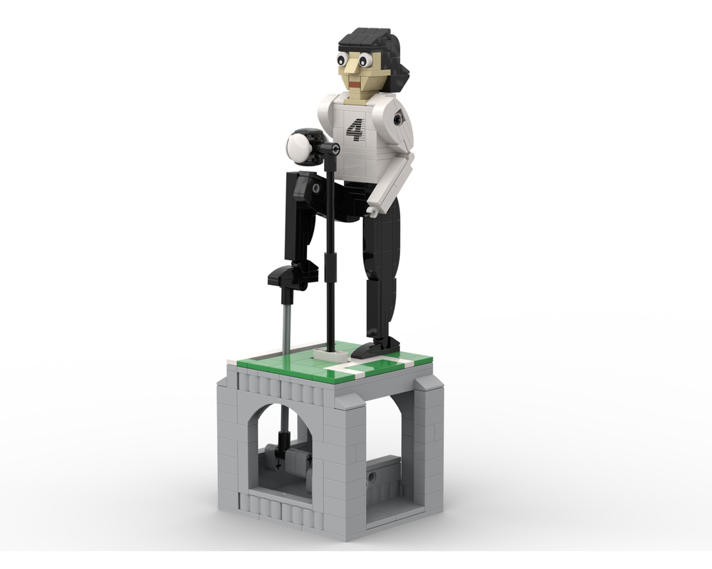 LEGO MOC Ball Kicking Man by weixinf | Rebrickable - Build with LEGO