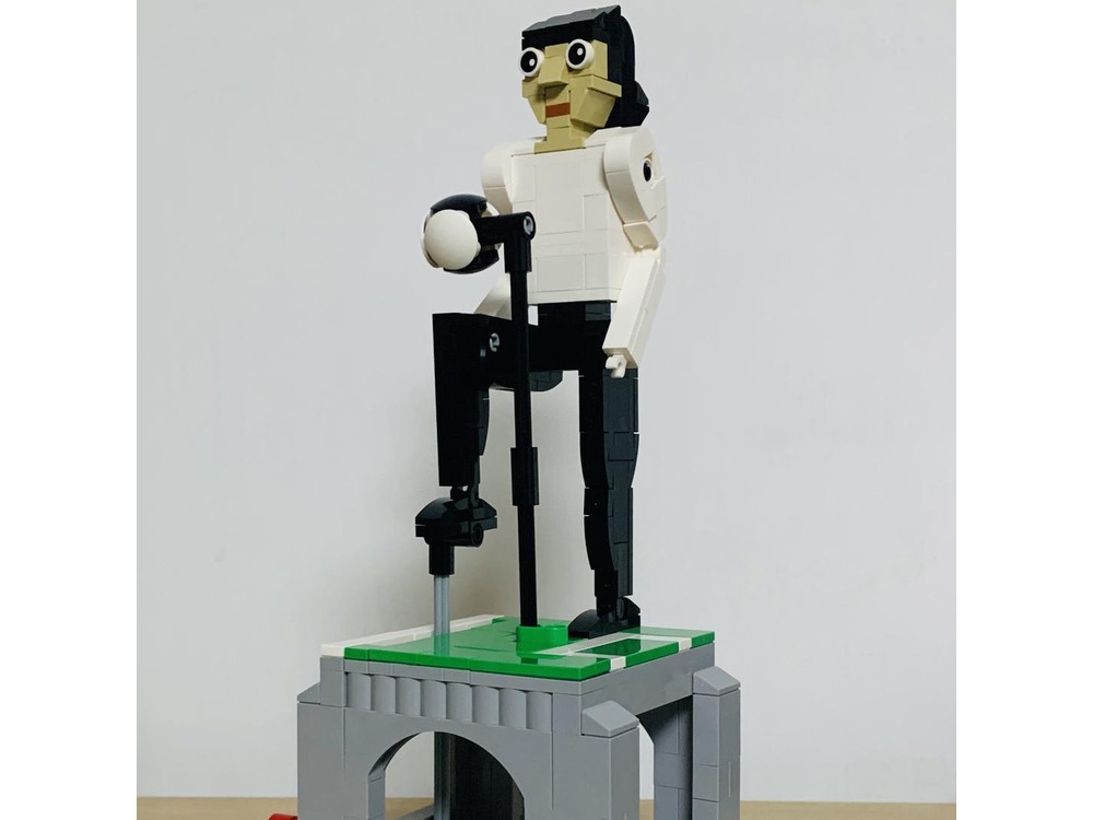 LEGO MOC Ball Kicking Man by weixinf | Rebrickable - Build with LEGO
