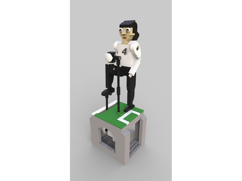 LEGO MOC Ball Kicking Man by weixinf | Rebrickable - Build with LEGO