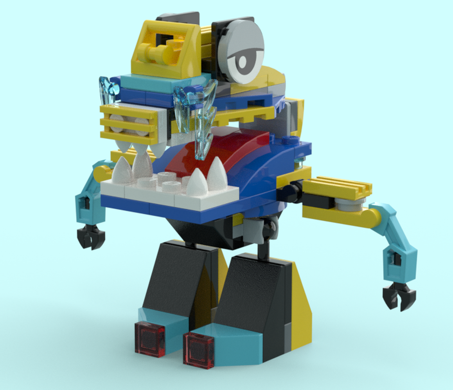 LEGO MOC Wuzzo & Krog Mix by TheCatGeneral | Rebrickable - Build with LEGO