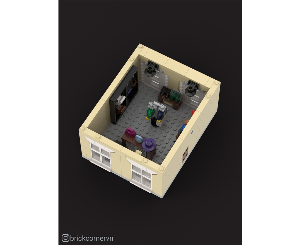 LEGO MOC Vintage Store by BRICKCORNER | Rebrickable - Build with LEGO