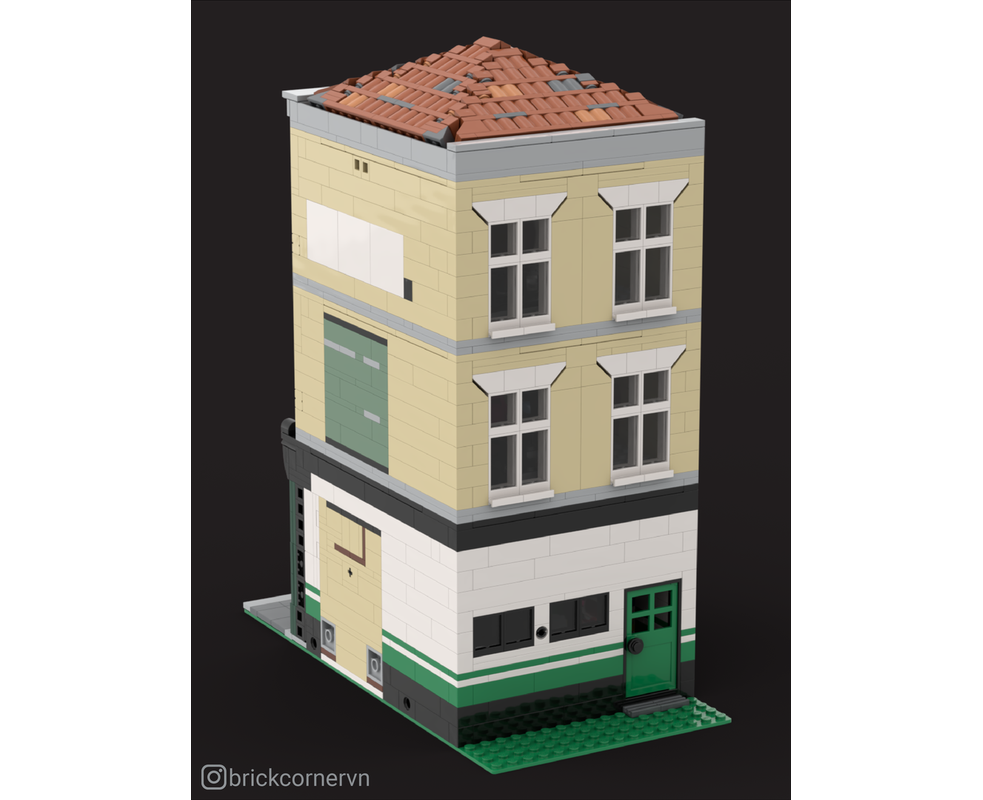 LEGO MOC Vintage Store by BRICKCORNER | Rebrickable - Build with LEGO