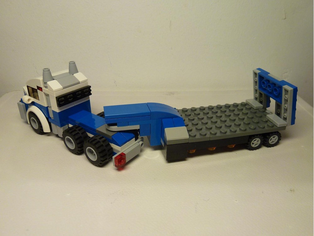 LEGO MOC 5765 Big Rig wTrailer by perbonde | Rebrickable - Build with LEGO