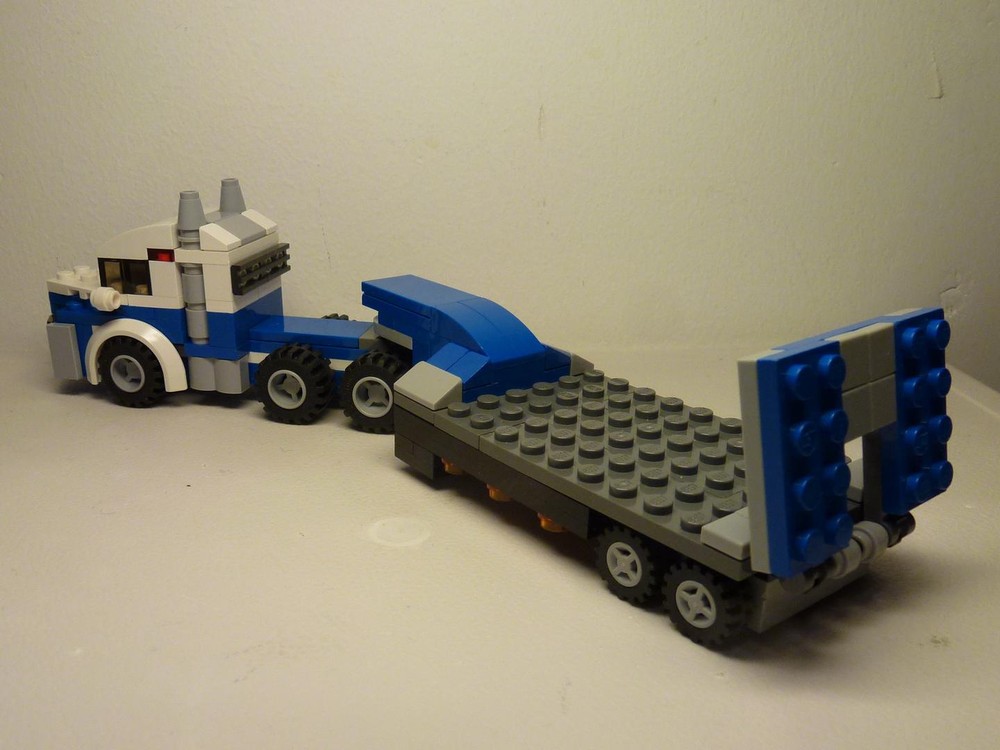 LEGO MOC 5765 Big Rig wTrailer by perbonde | Rebrickable - Build with LEGO