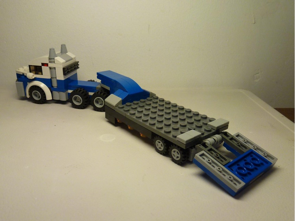 LEGO MOC-5688 5765 Big Rig wTrailer by perbonde | Rebrickable - Build ...
