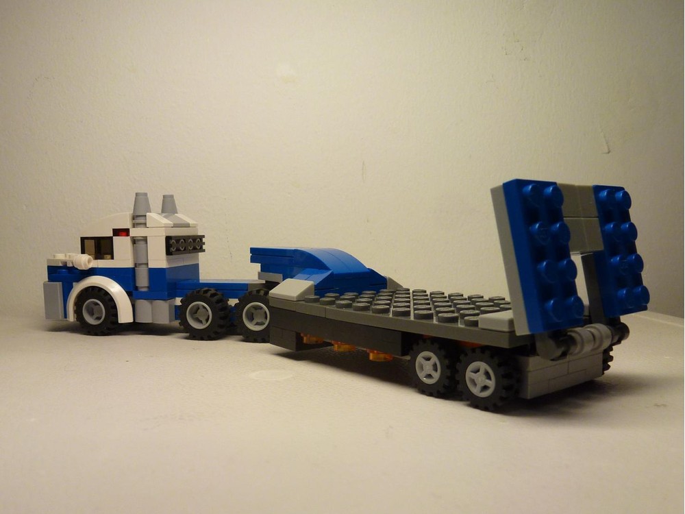 LEGO MOC 5765 Big Rig wTrailer by perbonde | Rebrickable - Build with LEGO