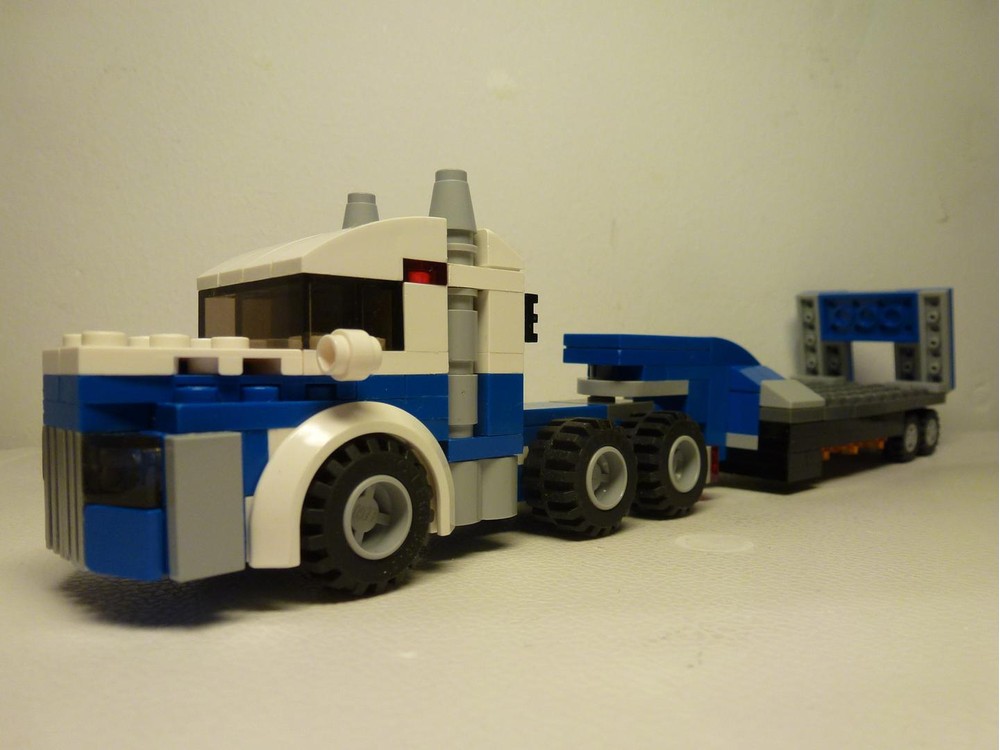 LEGO MOC 5765 Big Rig wTrailer by perbonde | Rebrickable - Build with LEGO