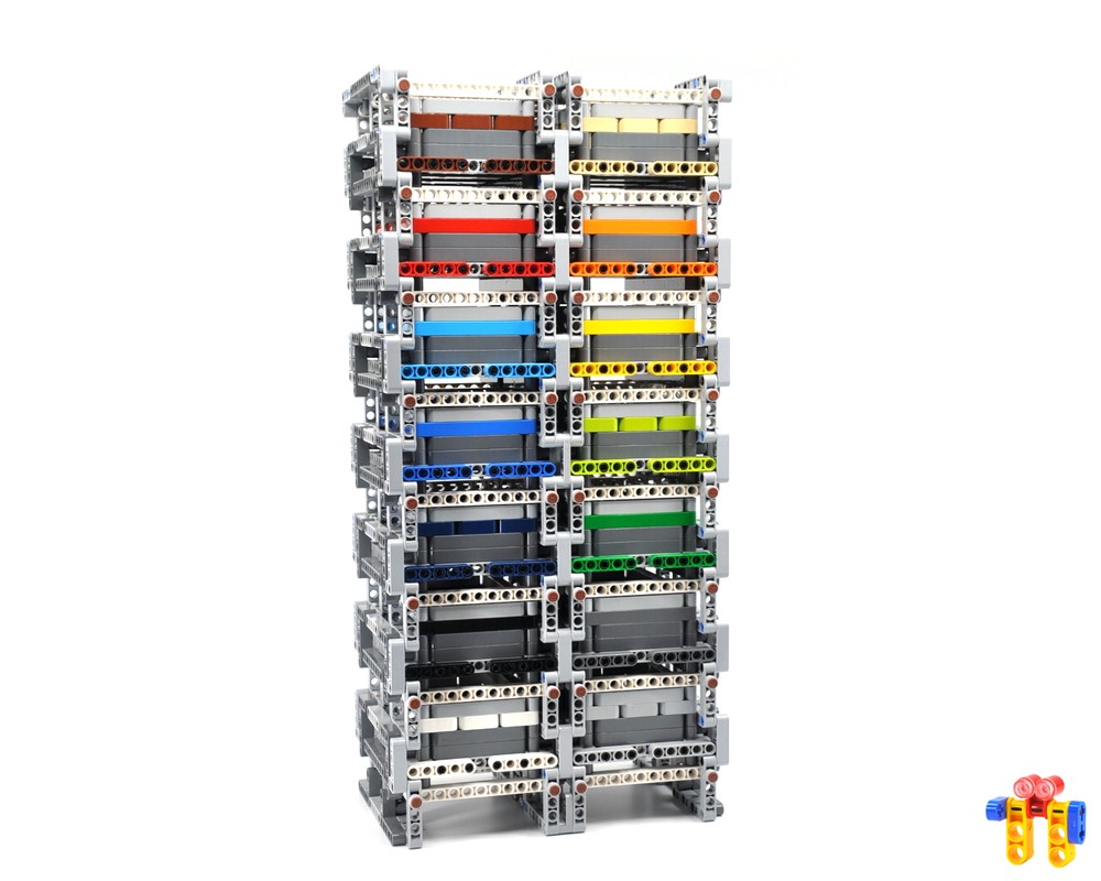 LEGO MOC Modular Storage System 14 by xilanium | Rebrickable - Build ...