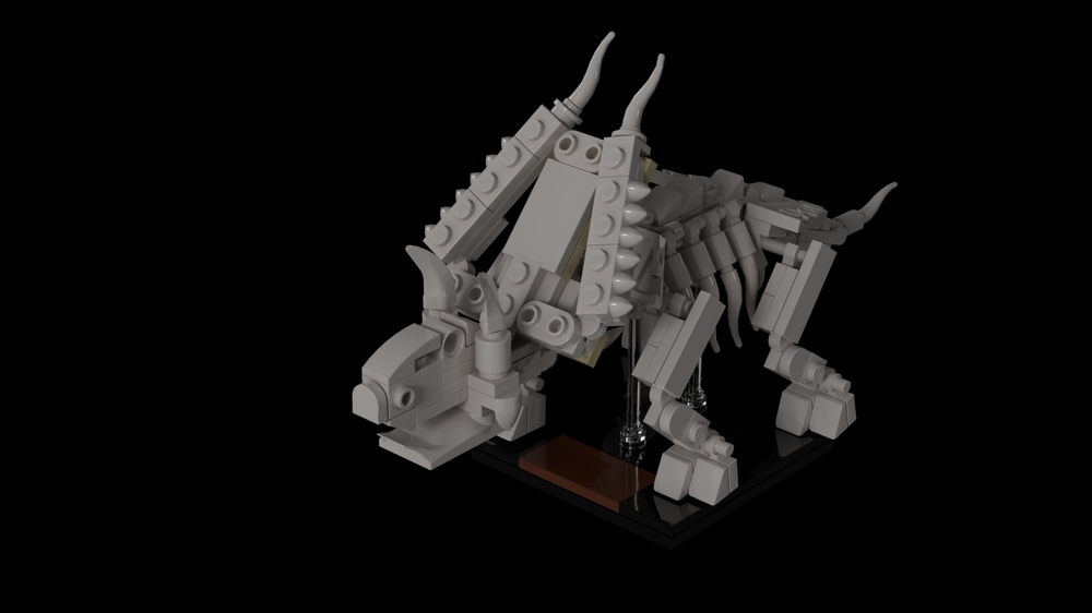 LEGO MOC Diabloceratops fossil by Spinobreaker | Rebrickable - Build ...