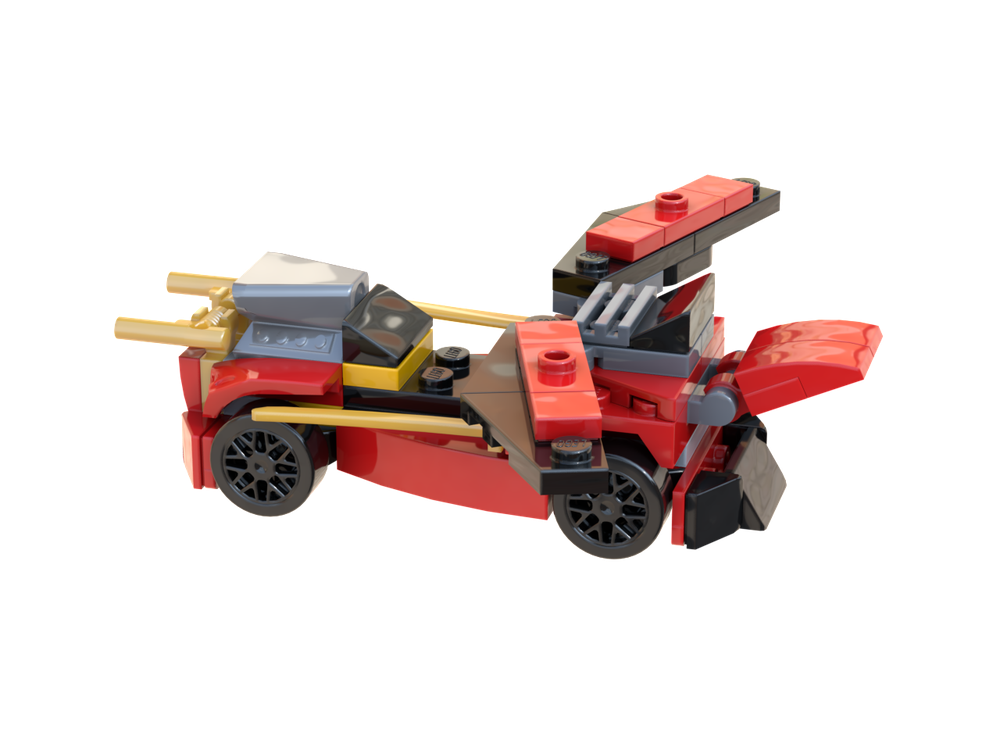Lego Moc Spy Car By Jayeyesea Rebrickable Build With Lego