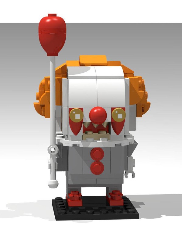 LEGO MOC IT - Pennywise v2 by ricardo ortiz | Rebrickable - Build with LEGO