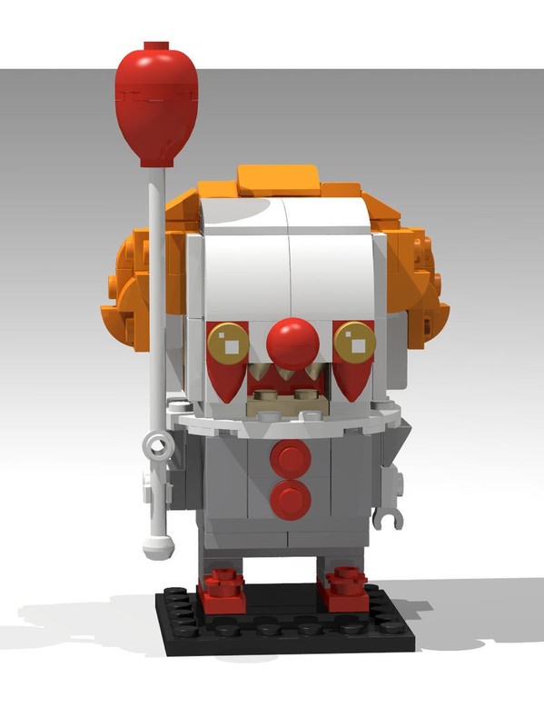 LEGO MOC IT - Pennywise v2 by ricardo ortiz | Rebrickable - Build with LEGO