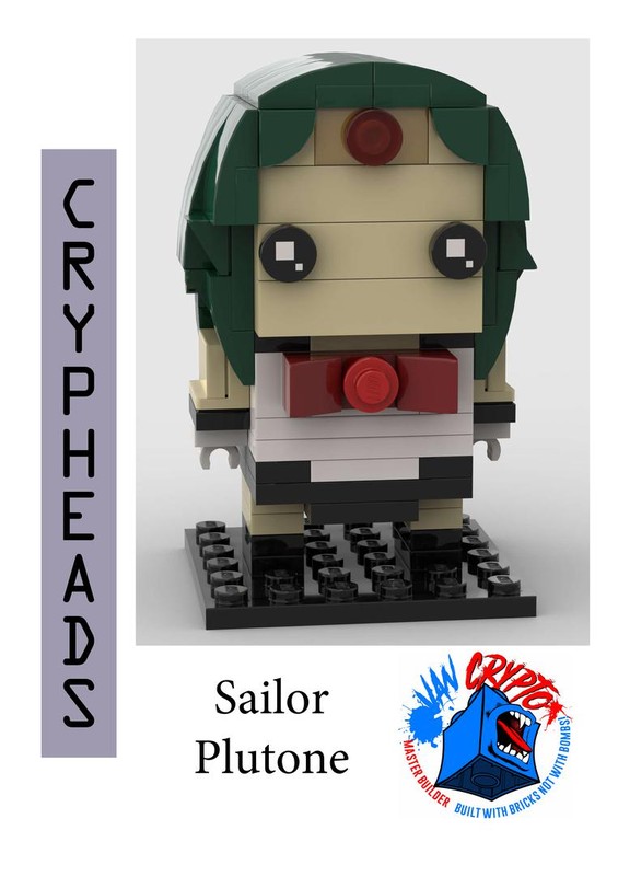Lego Moc Pretty Guardian Sailor Pluto By Vancrypto Rebrickable