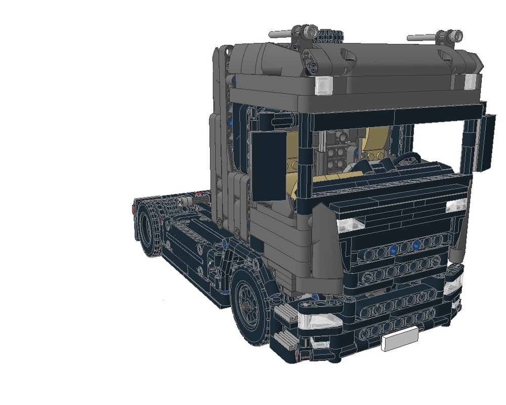 LEGO MOC Scania Nextgen V8 by grego18 | Rebrickable - Build with LEGO