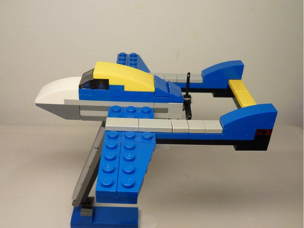 LEGO MOC 5765 Twin Boom Airplane by perbonde | Rebrickable - Build with ...