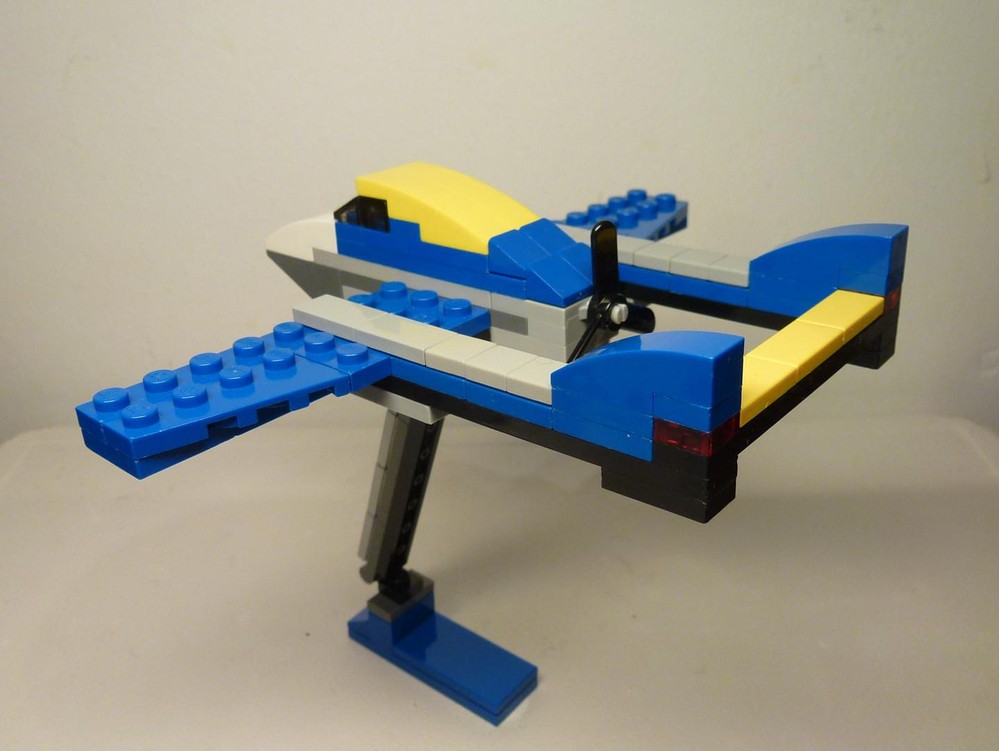 LEGO MOC 5765 Twin Boom Airplane by perbonde | Rebrickable - Build with ...