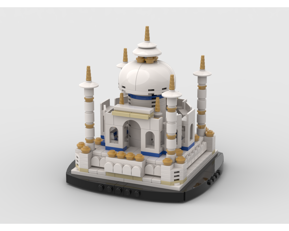 LEGO MOC Mini SET 10256 Taj Mahal by gabizon | Rebrickable - Build with ...