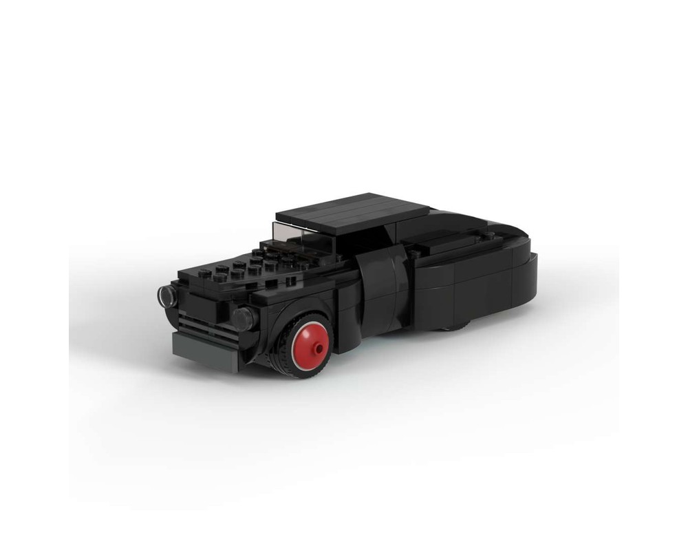 LEGO MOC Black Hot Rod by brick_zz | Rebrickable - Build with LEGO