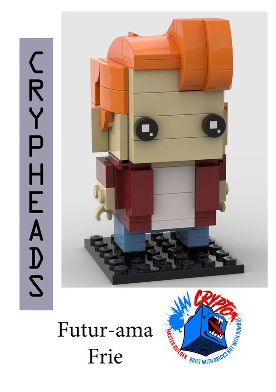 Lego Moc Futurama Fry By Vancrypto Rebrickable Build With Lego
