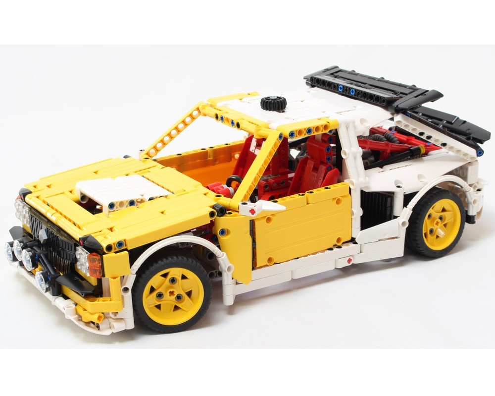 LEGO MOC Group B Rally Car by Nico71 | Rebrickable - Build with LEGO