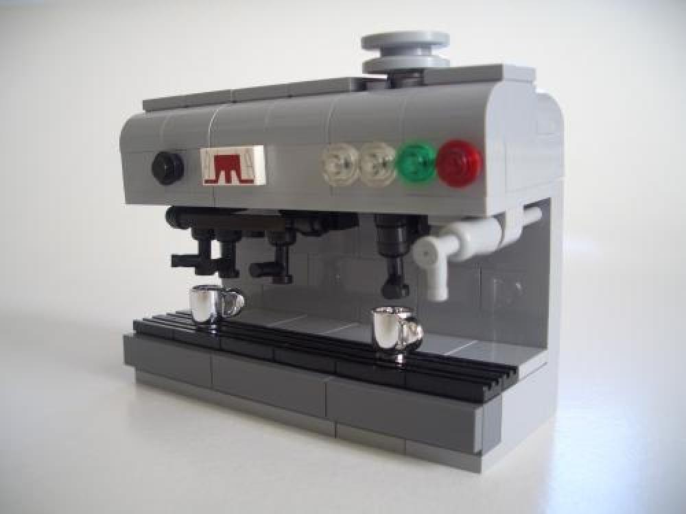 LEGO MOC Coffee machine by matoli | Rebrickable - Build with LEGO