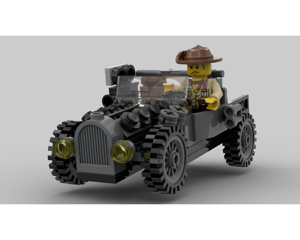 LEGO MOC Desert Safari Hot Rod Pickup by DonBongo | Rebrickable - Build ...