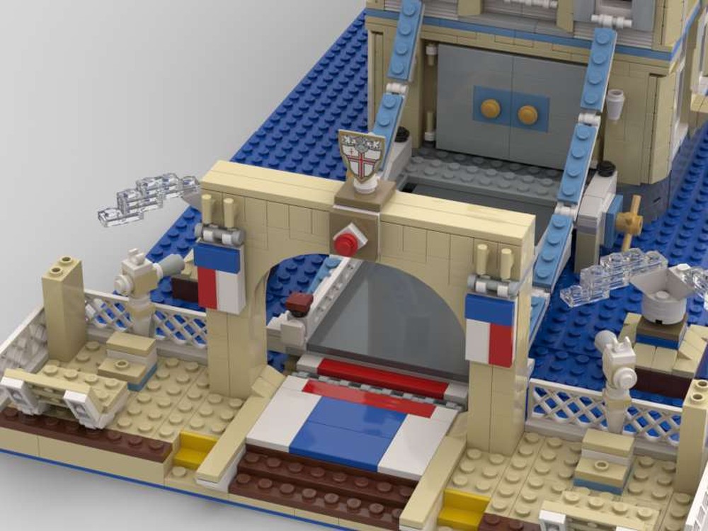 LEGO MOC 10214 Alternate Tower Bridge by vhenco | Rebrickable - Build ...