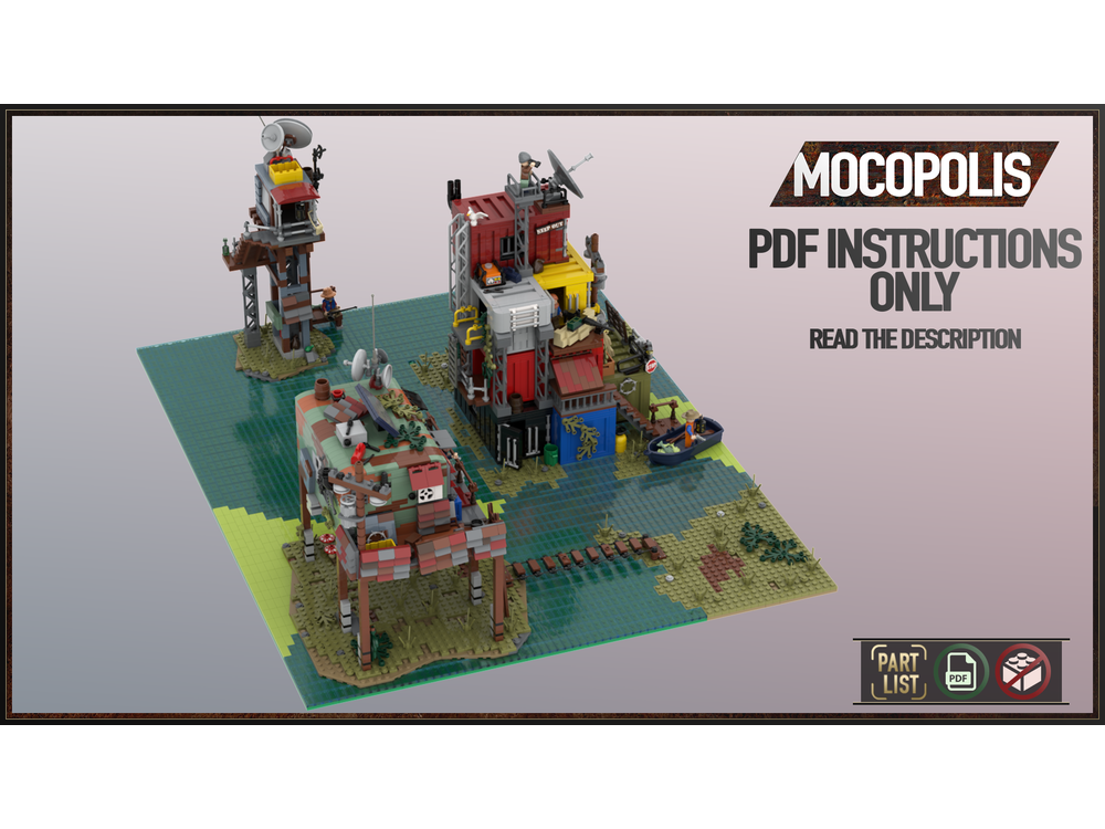 LEGO MOC Post Apocalyptic Survivors City by MOCOPOLIS | Rebrickable ...