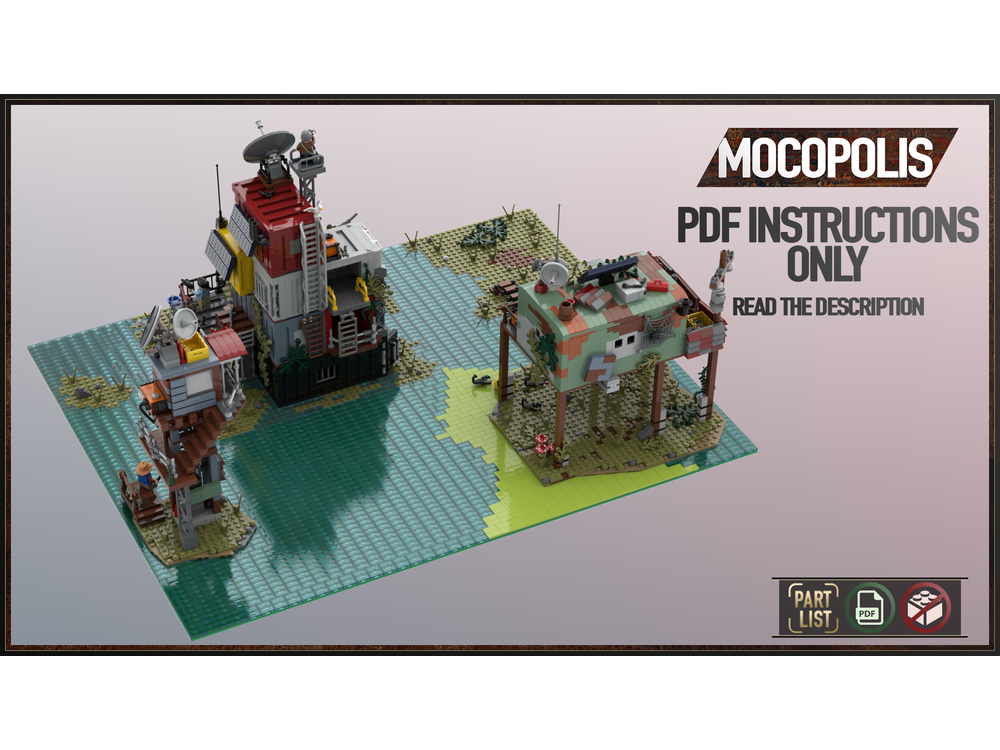 LEGO MOC Post Apocalyptic Survivors City by MOCOPOLIS | Rebrickable ...