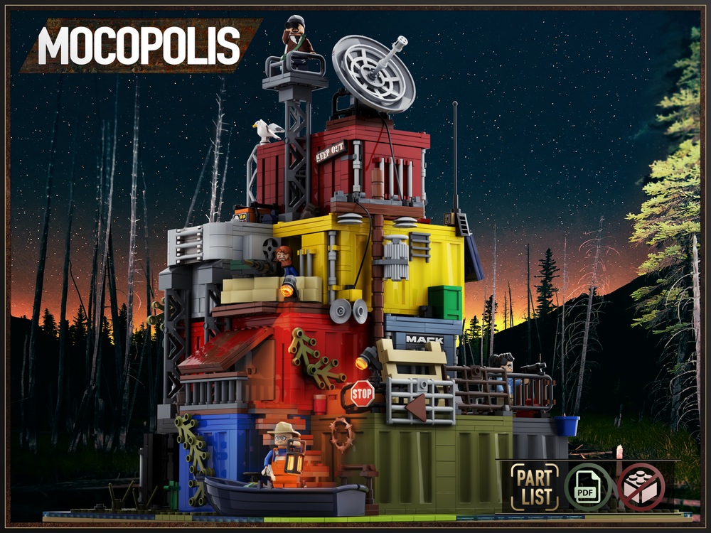 LEGO MOC Post Apocalyptic Survivors City by MOCOPOLIS | Rebrickable ...
