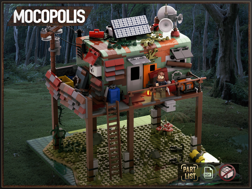 LEGO MOC-57033 Post Apocalyptic Survivors City by MOCOPOLIS ...