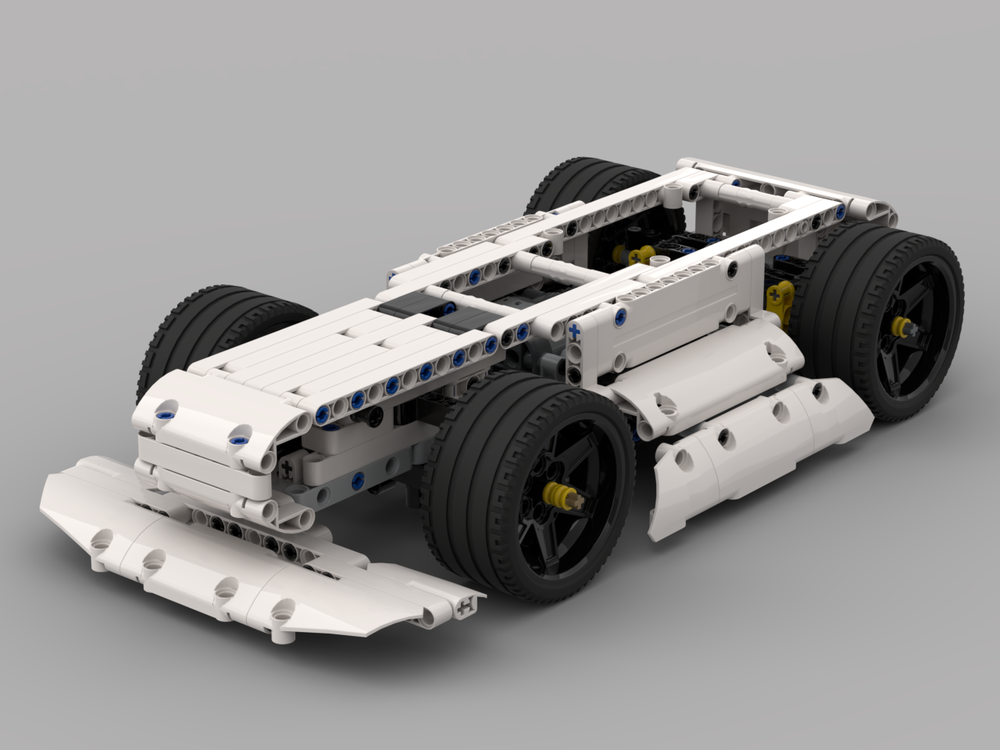 LEGO MOC Sprint Cart (Drift Racing) by Theoderic | Rebrickable - Build ...