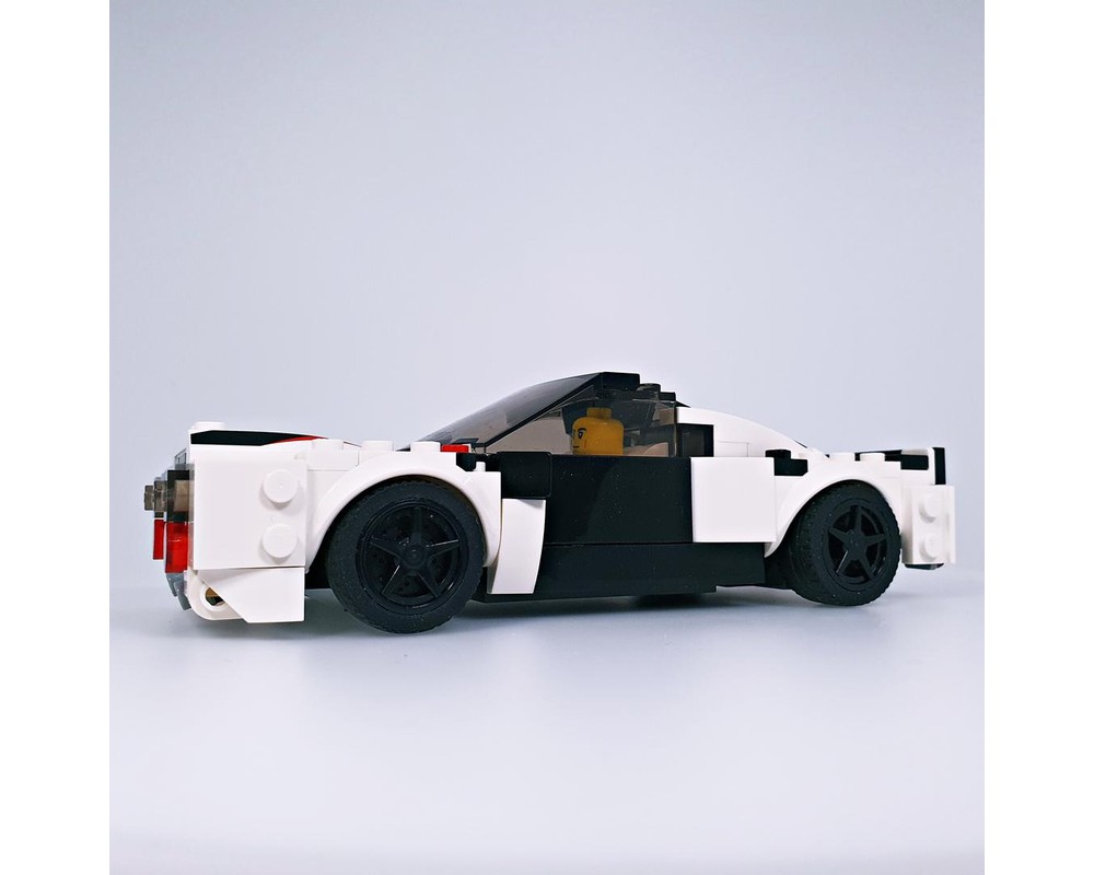 LEGO MOC 76896 classic muscle car by rebrickstudio | Rebrickable ...