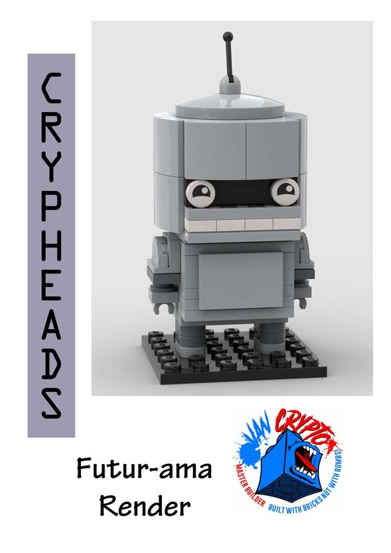 LEGO MOC Futurama Bender by van_crypto | Rebrickable - Build with LEGO