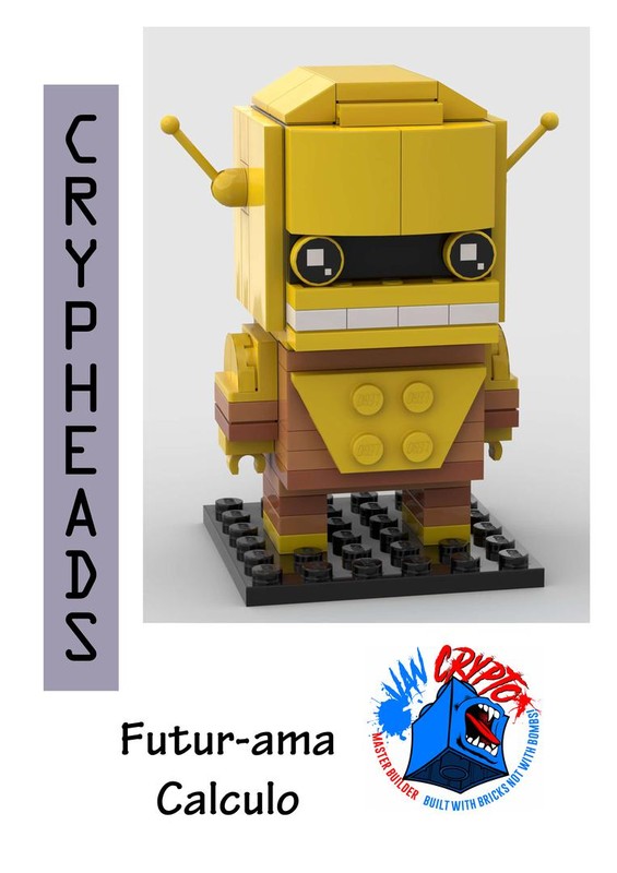 Lego Moc Futurama Calculon By Vancrypto Rebrickable Build With Lego
