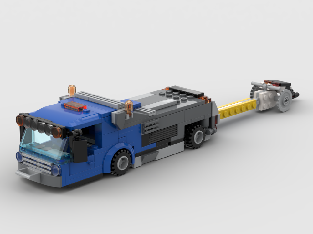 LEGO MOC 60223 Aircraft Towing Truck by KlintIsztvud | Rebrickable ...
