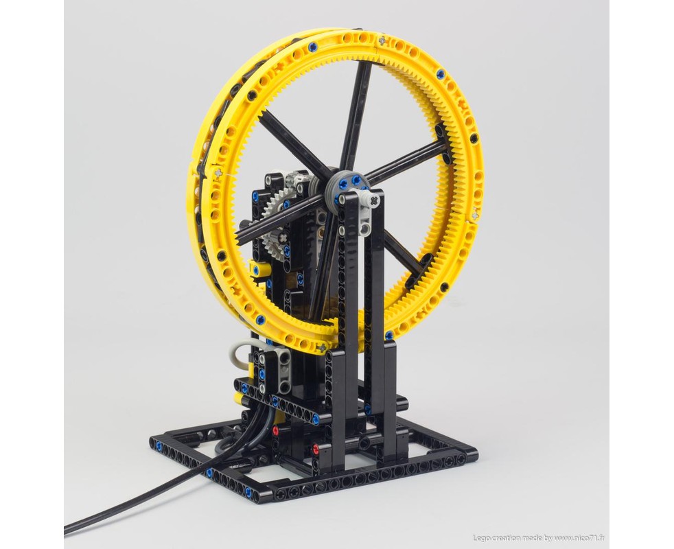 LEGO MOC Vertical Lego Pneumatic Engine by Nico71 | Rebrickable - Build ...