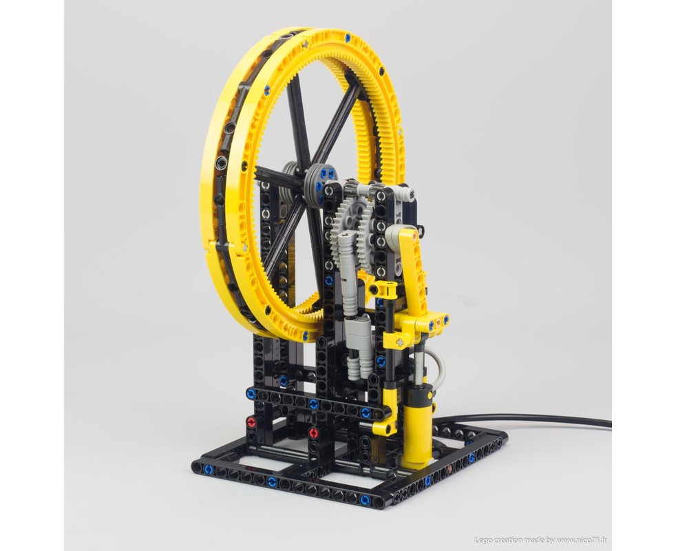 LEGO MOC Vertical Lego Pneumatic Engine by Nico71 | Rebrickable - Build ...