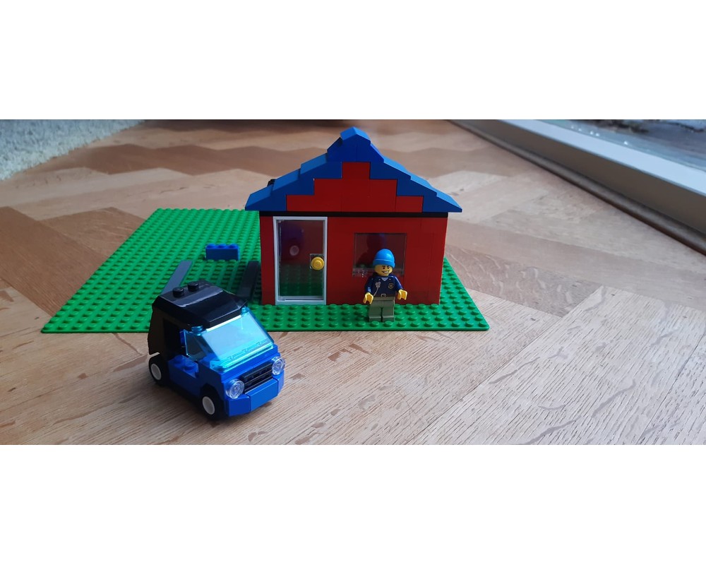 LEGO MOC House and a car by Arjanlegofan | Rebrickable - Build with LEGO